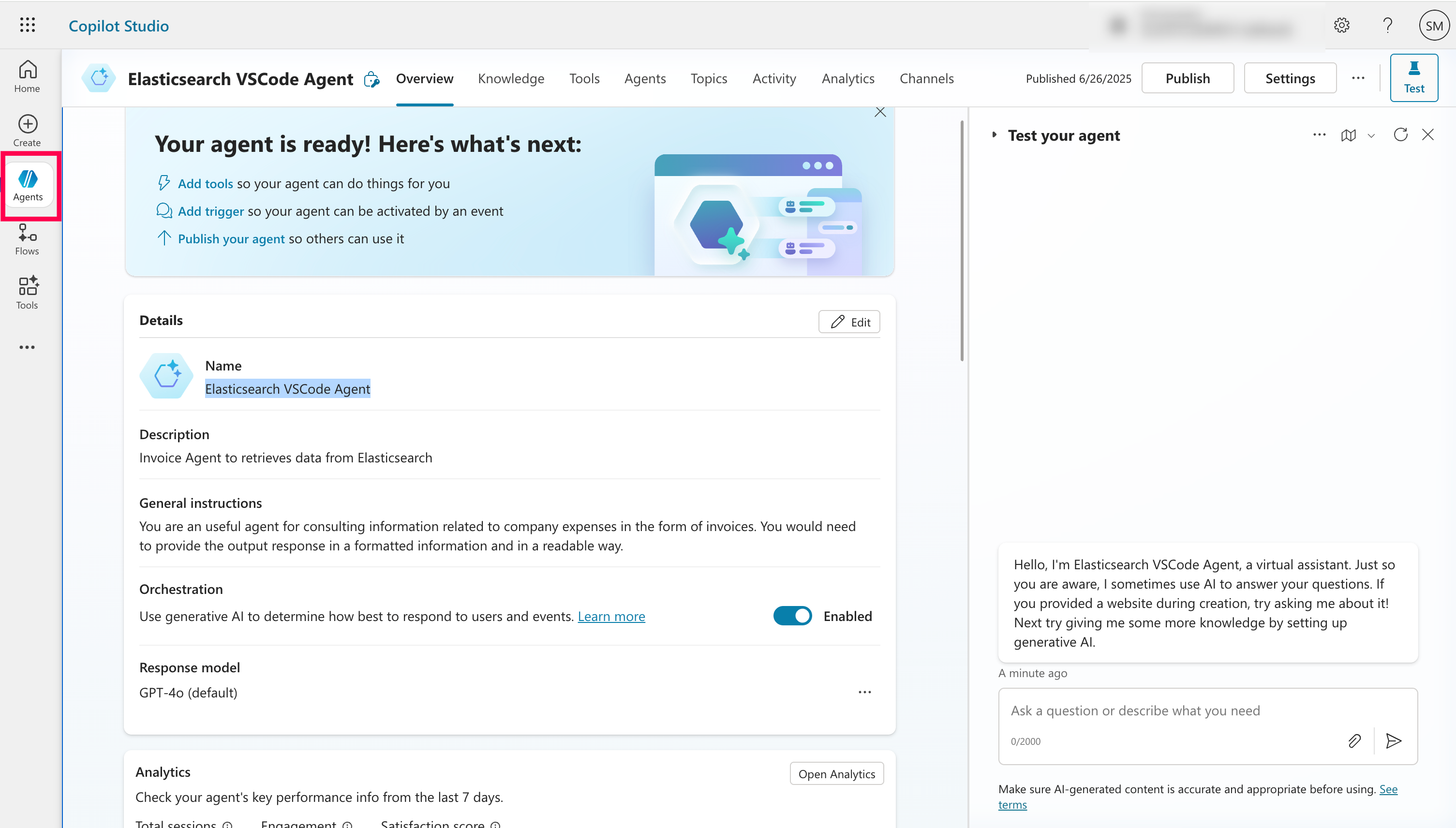 Building Smart LLM Agents with Elasticsearch and Microsoft Copilot Studio | microsoft_copilot ...